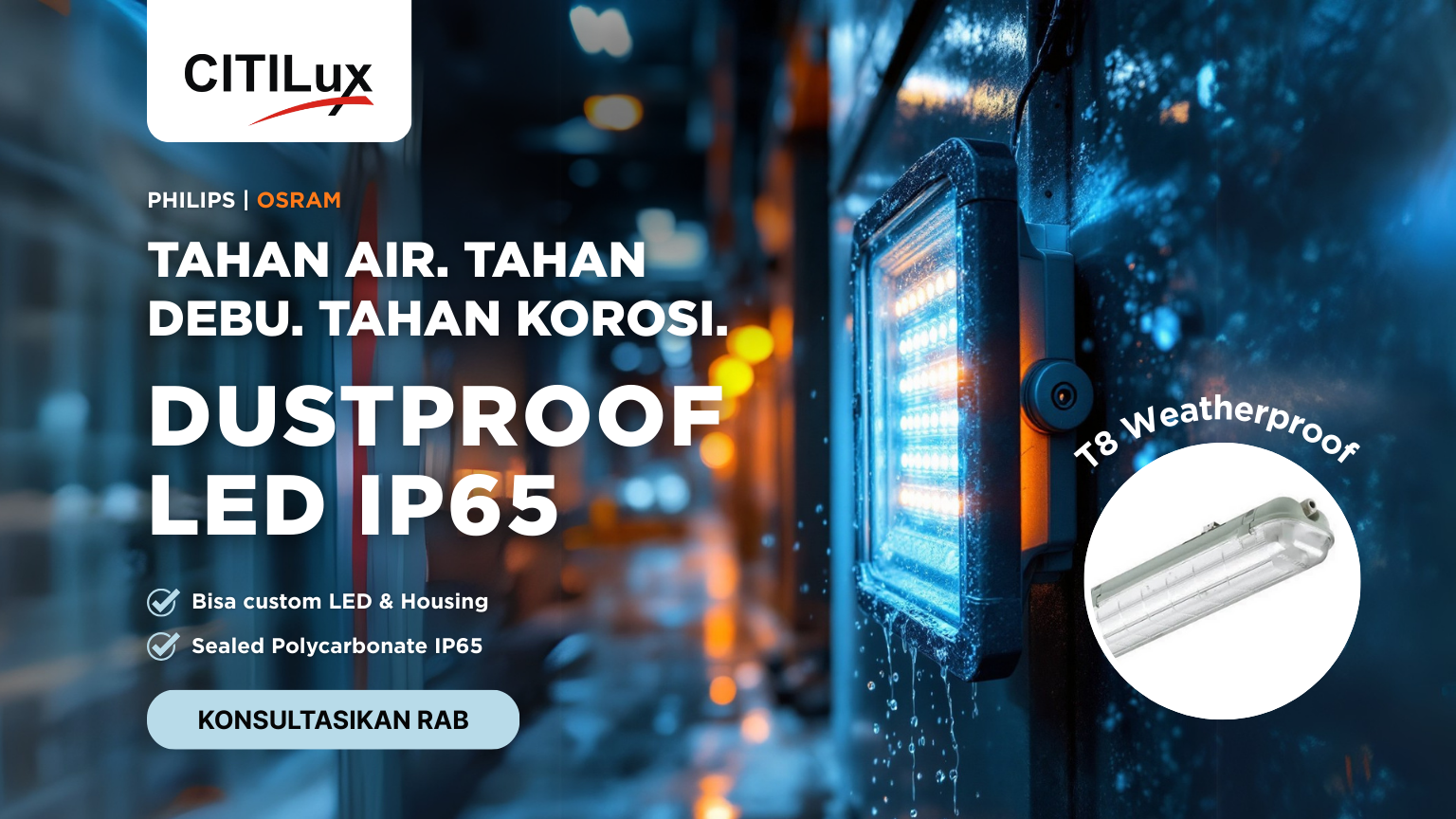 LED Lighting Consultant Jakarta - Supplier Philips & OSRAM